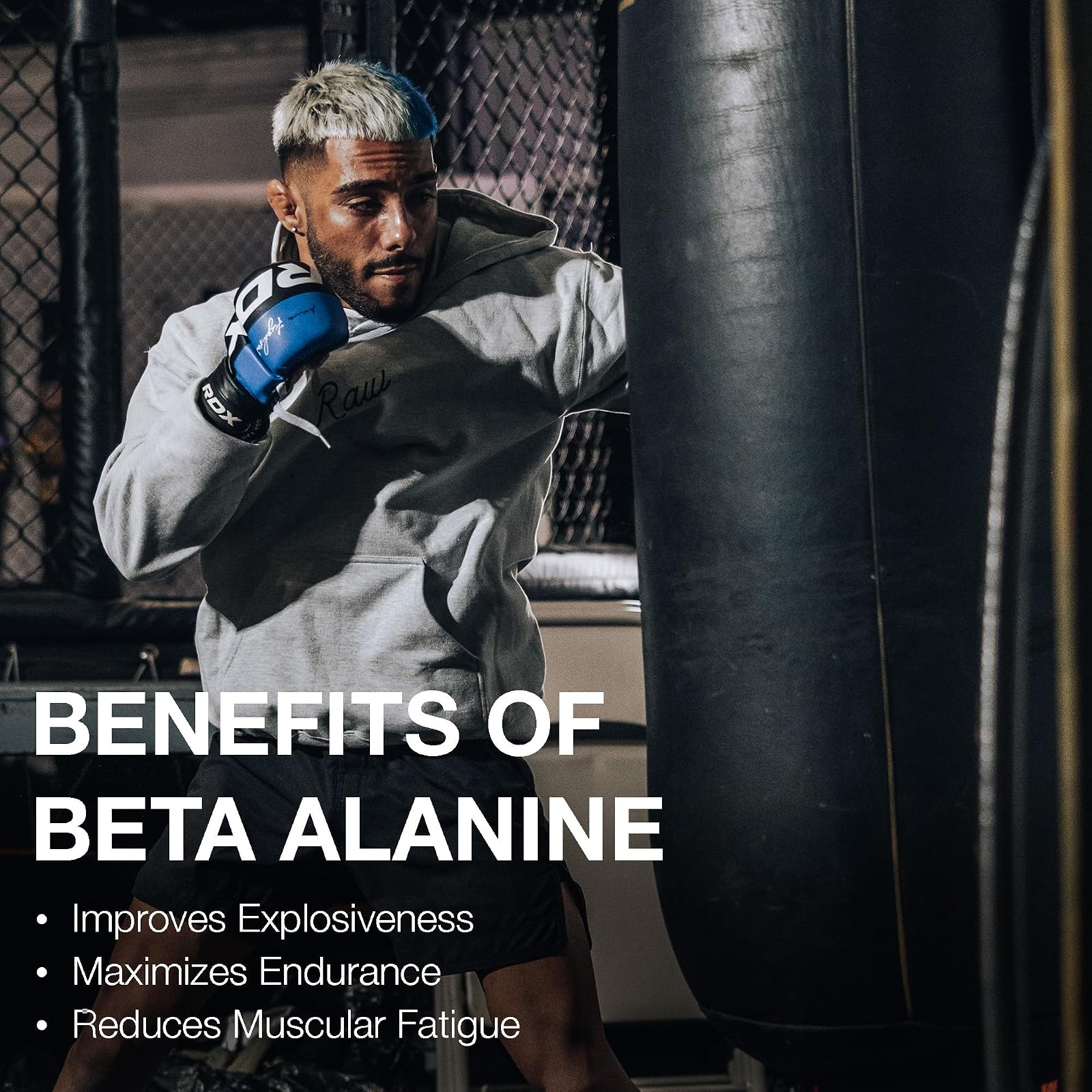 unflavored beta alanine for energy