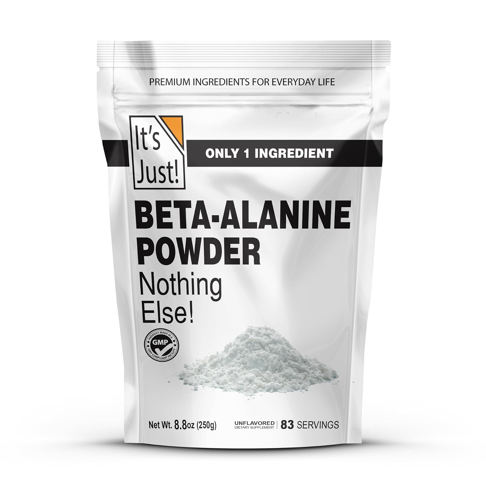 unflavored beta-alanine pre-workout powder