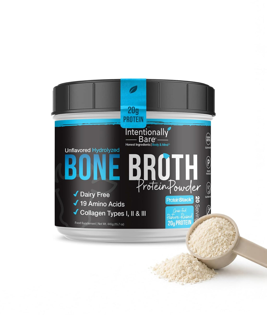 unflavored bone broth protein powder