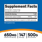unflavored calcium citrate for easy mixing