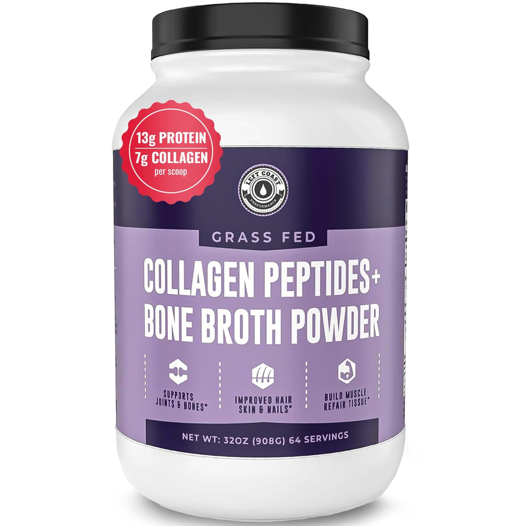 unflavored collagen bone broth powder