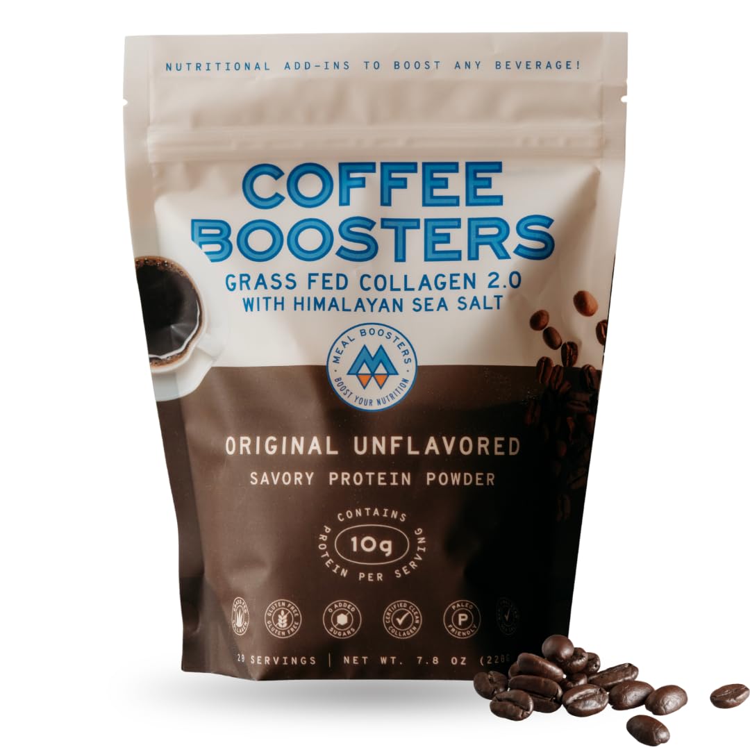 unflavored collagen coffee protein powder