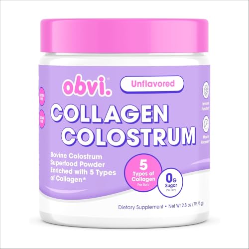 unflavored collagen colostrum powder