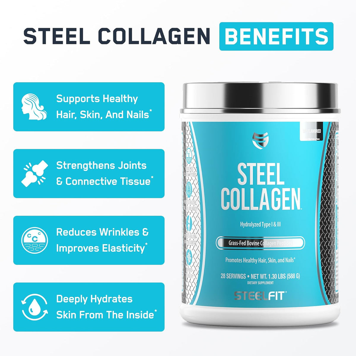unflavored collagen for easy mixing