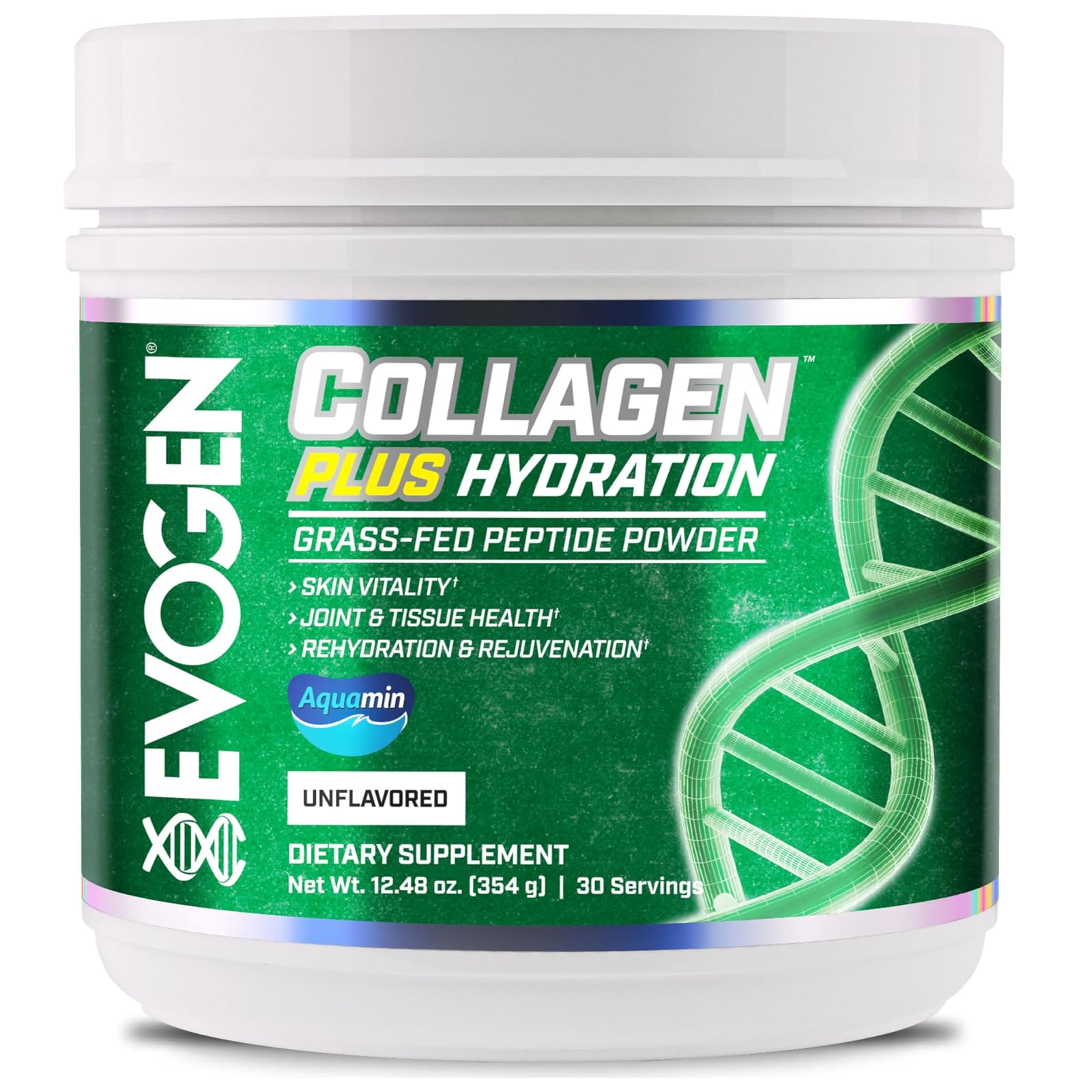 unflavored collagen peptide powder