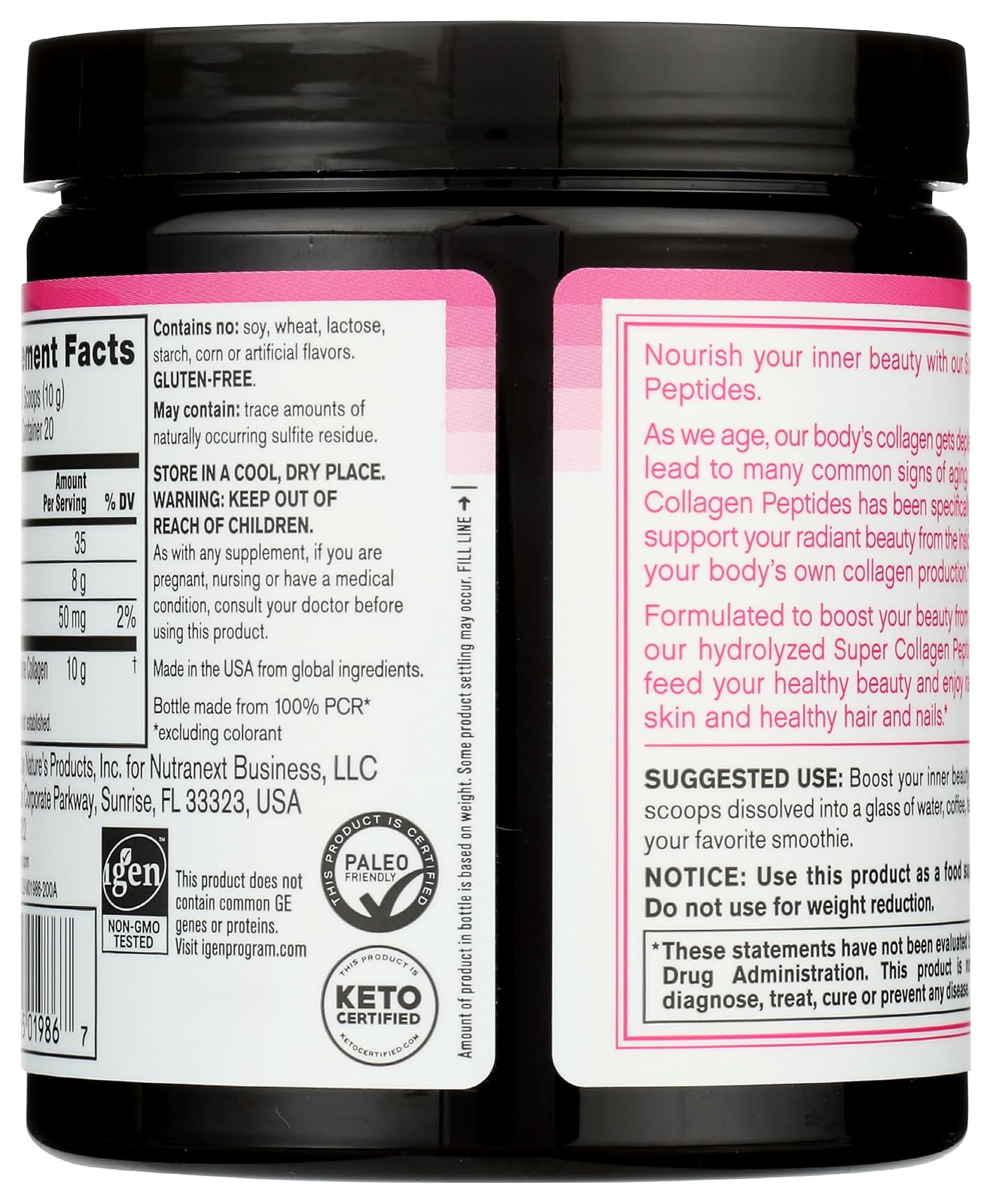 unflavored collagen peptides for mixing