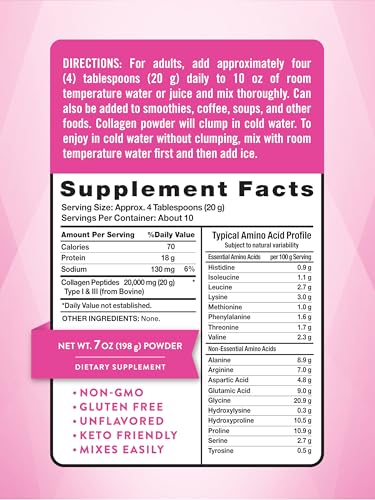 unflavored collagen peptides for smoothies