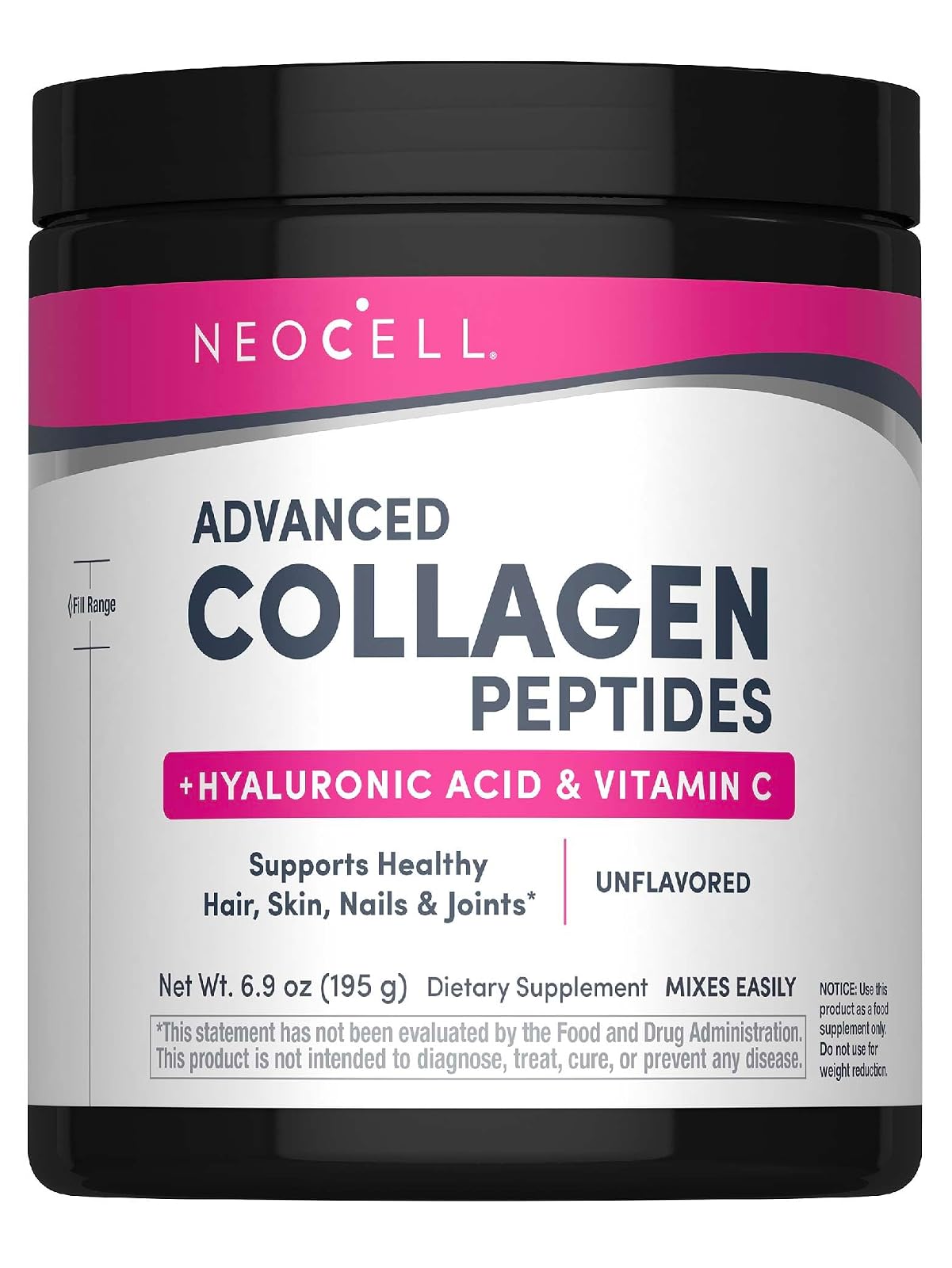 unflavored collagen peptides powder