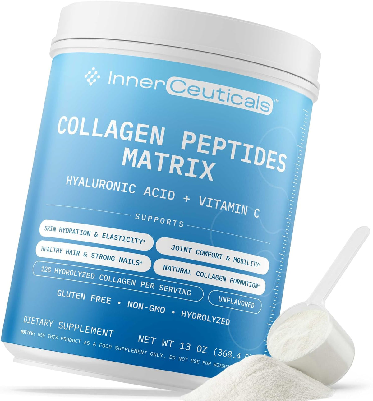 unflavored collagen peptides powder
