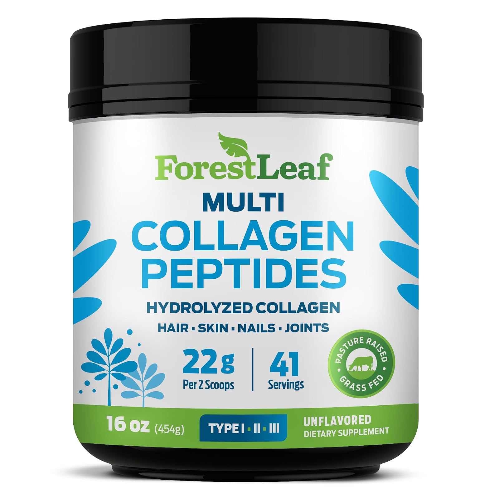 unflavored collagen peptides powder