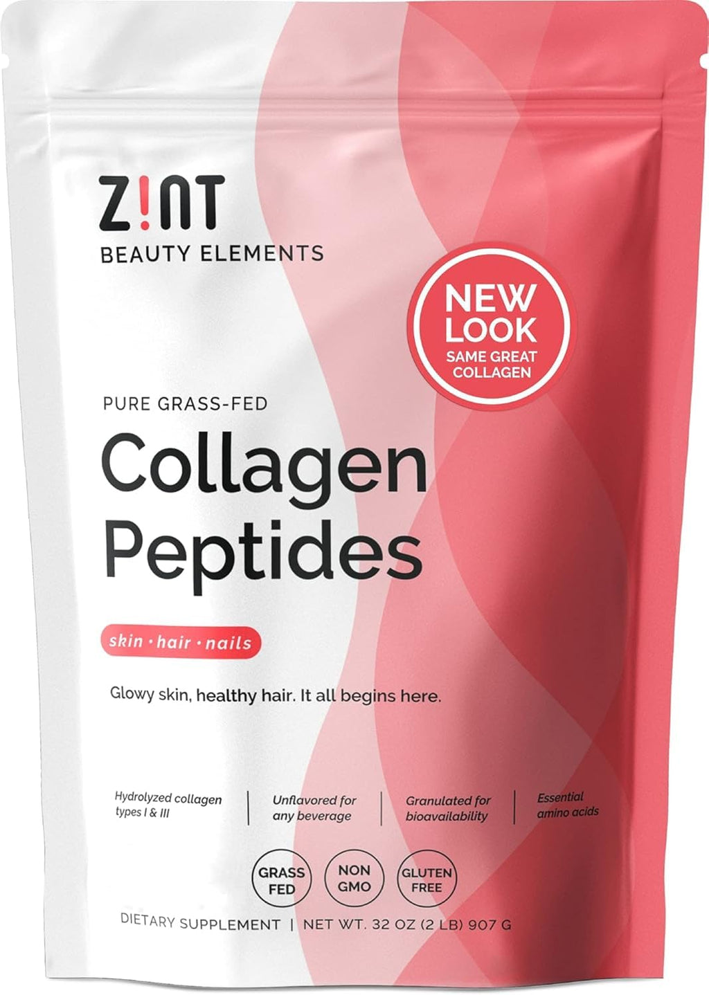 unflavored collagen peptides powder
