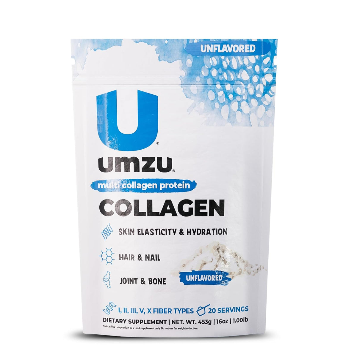 unflavored collagen peptides powder