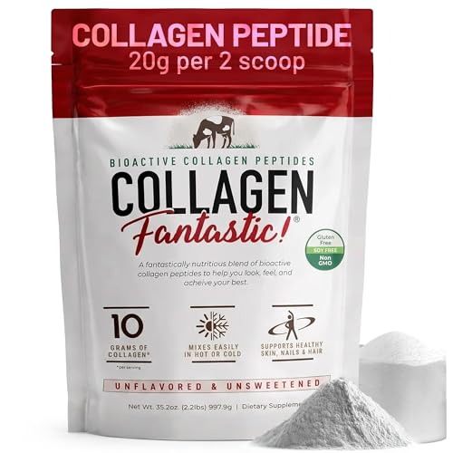 unflavored collagen peptides powder