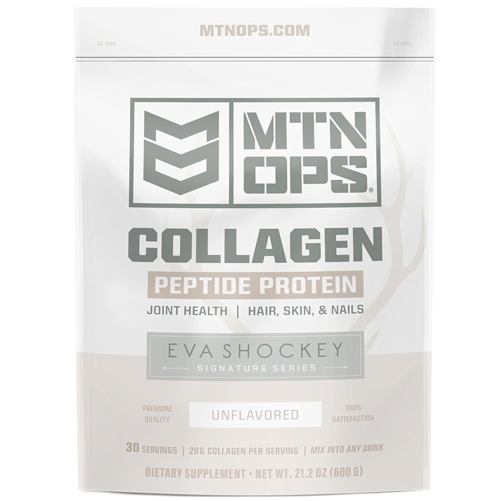 unflavored collagen peptides protein powder