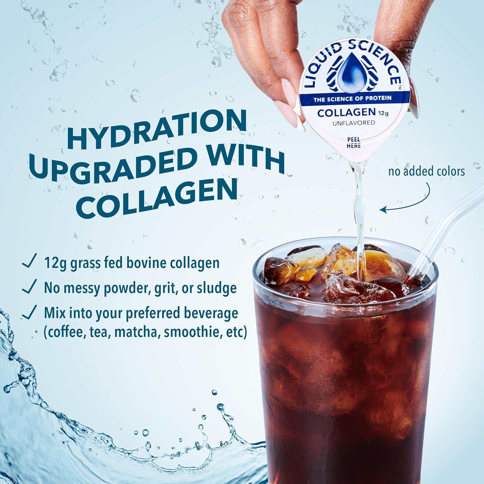 unflavored collagen pods for beauty