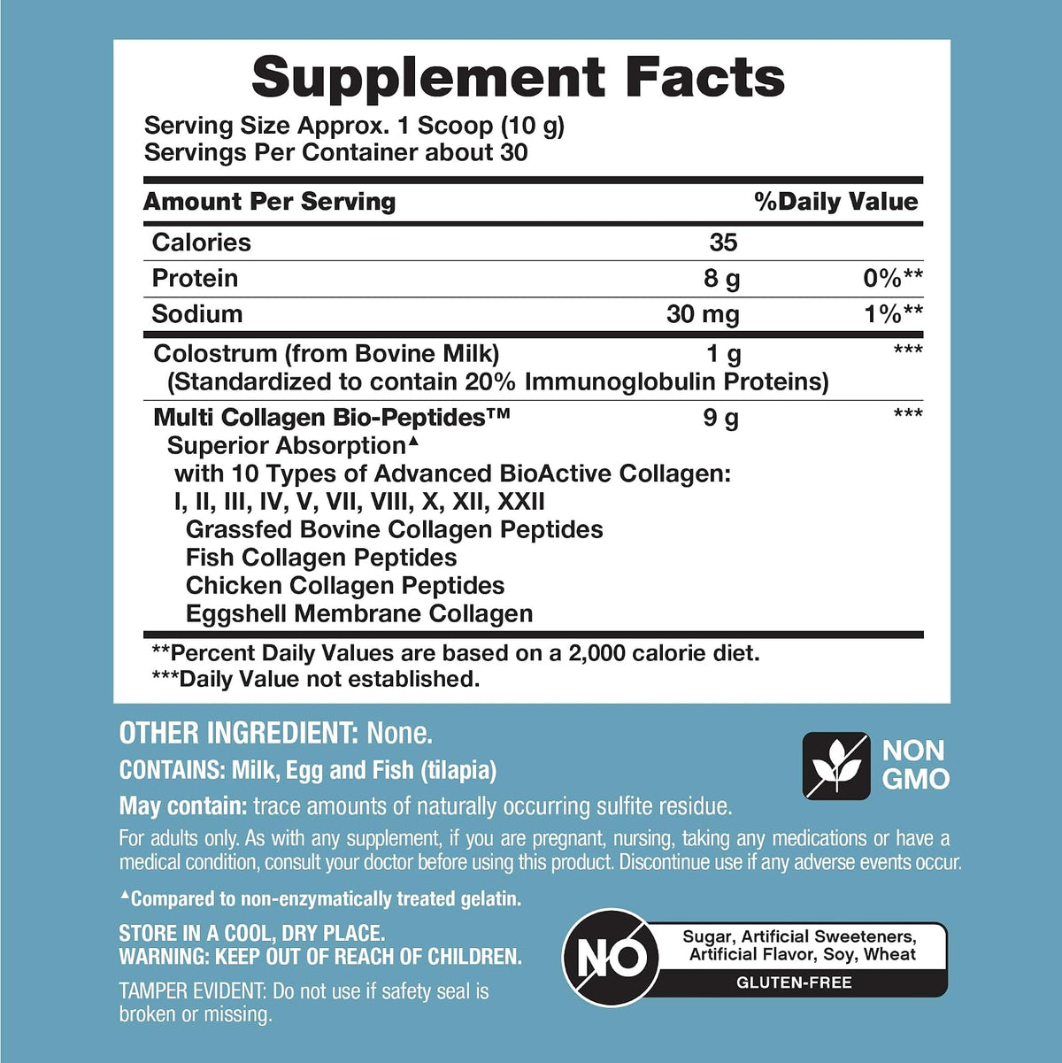 unflavored collagen powder for easy mixing