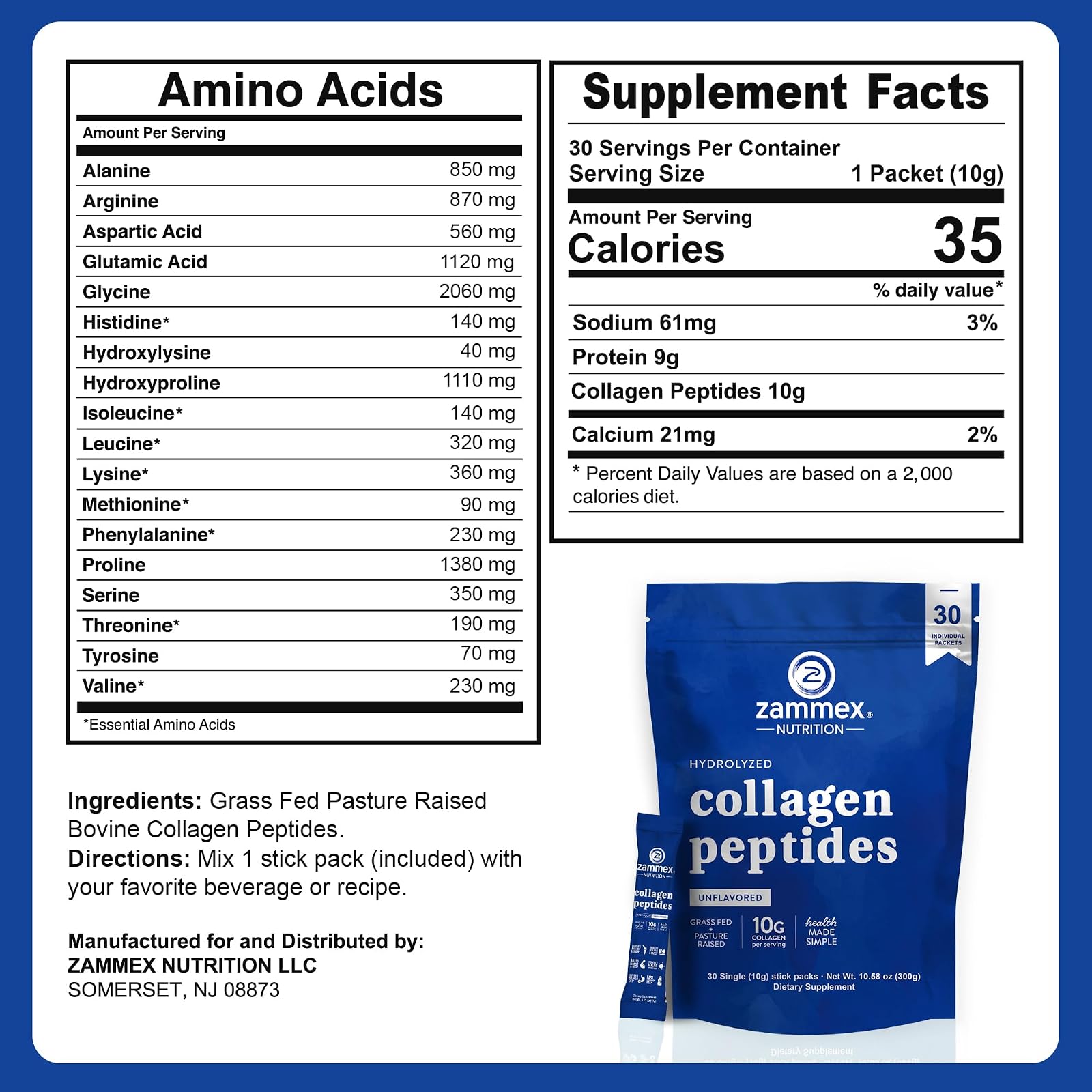 unflavored collagen powder for smoothies
