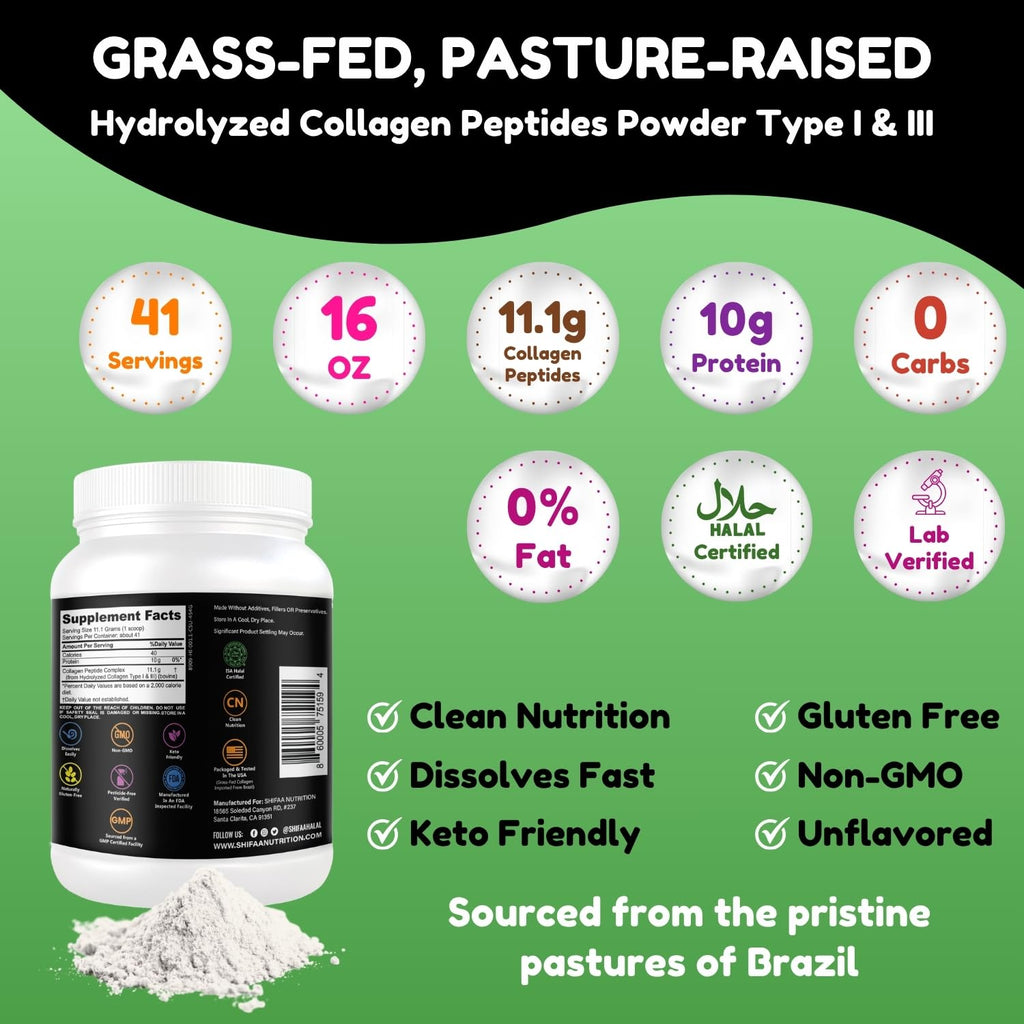 unflavored collagen powder for smoothies