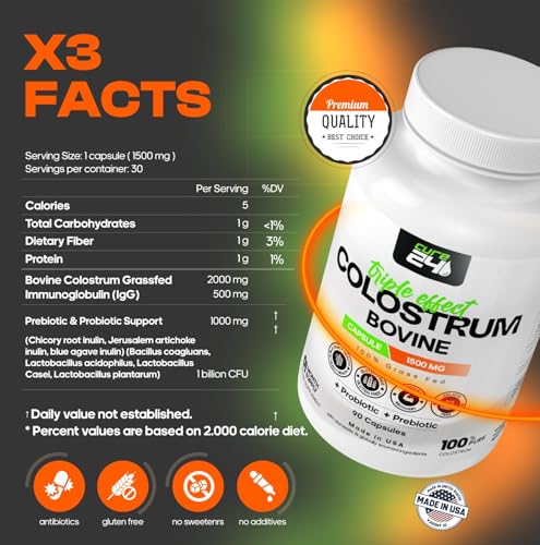 unflavored colostrum for daily health