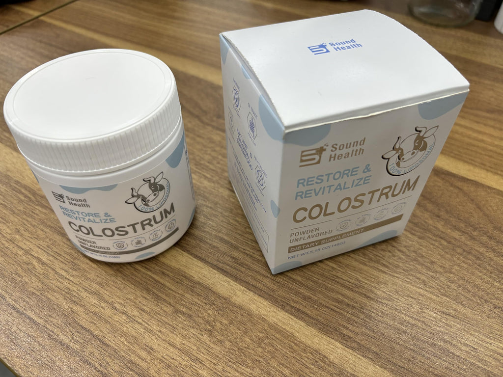 unflavored colostrum for immune support