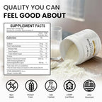 Unflavored colostrum powder for smoothies