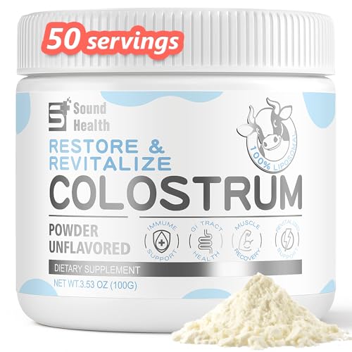 Unflavored colostrum supplement for beauty