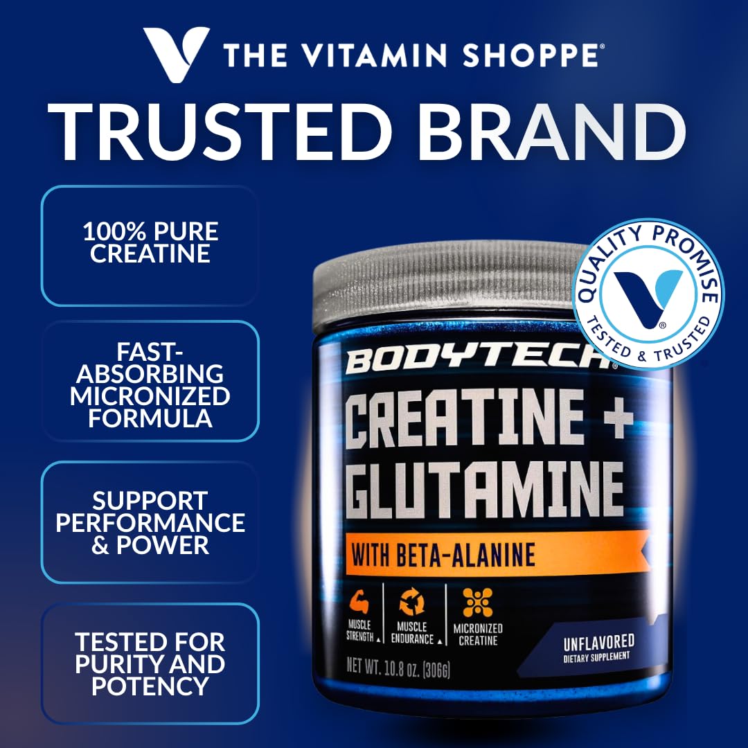 unflavored creatine and glutamine blend