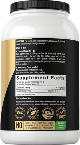 unflavored creatine for muscle gain