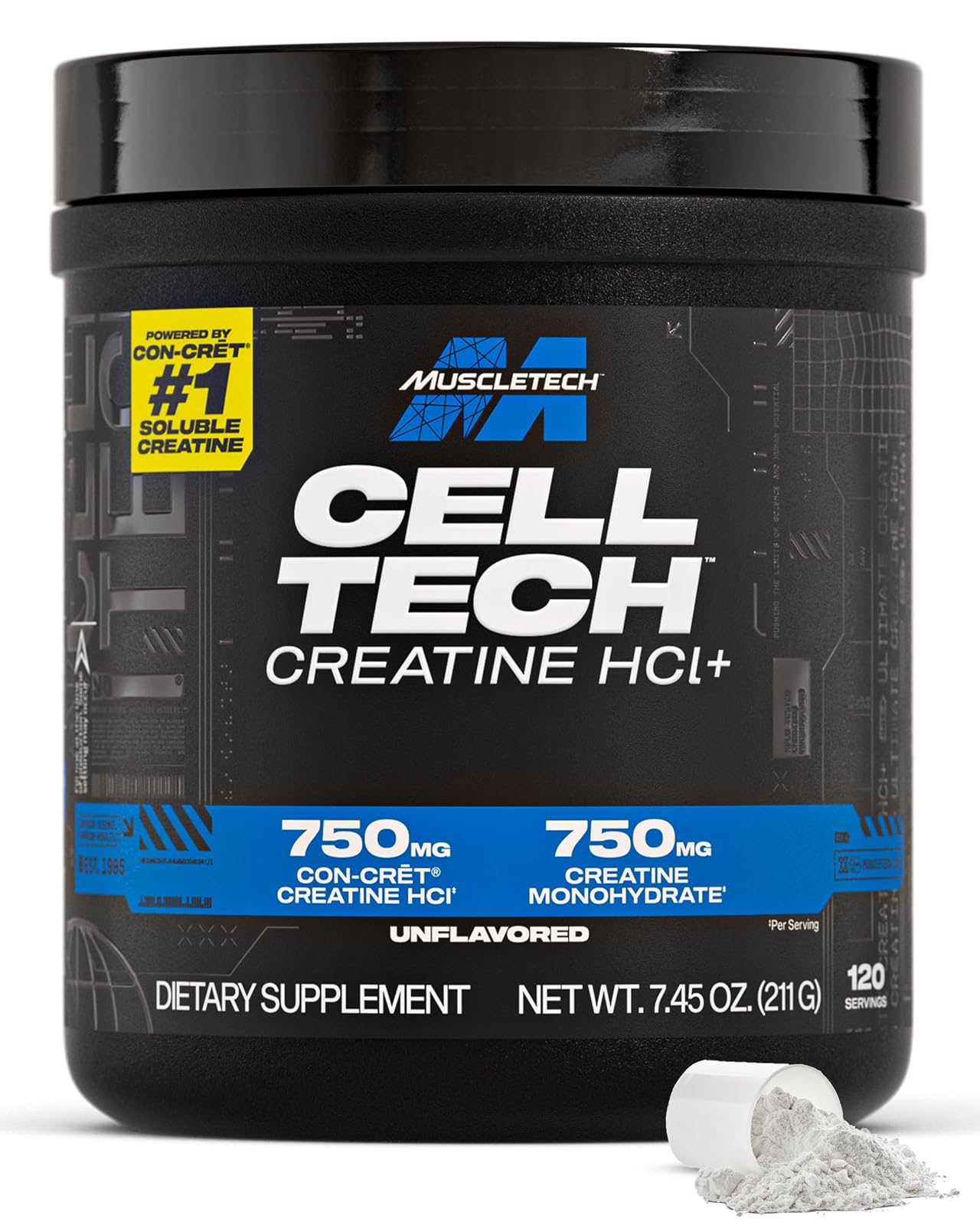unflavored creatine for muscle growth