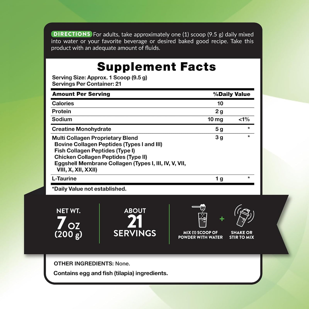 unflavored creatine for muscle recovery