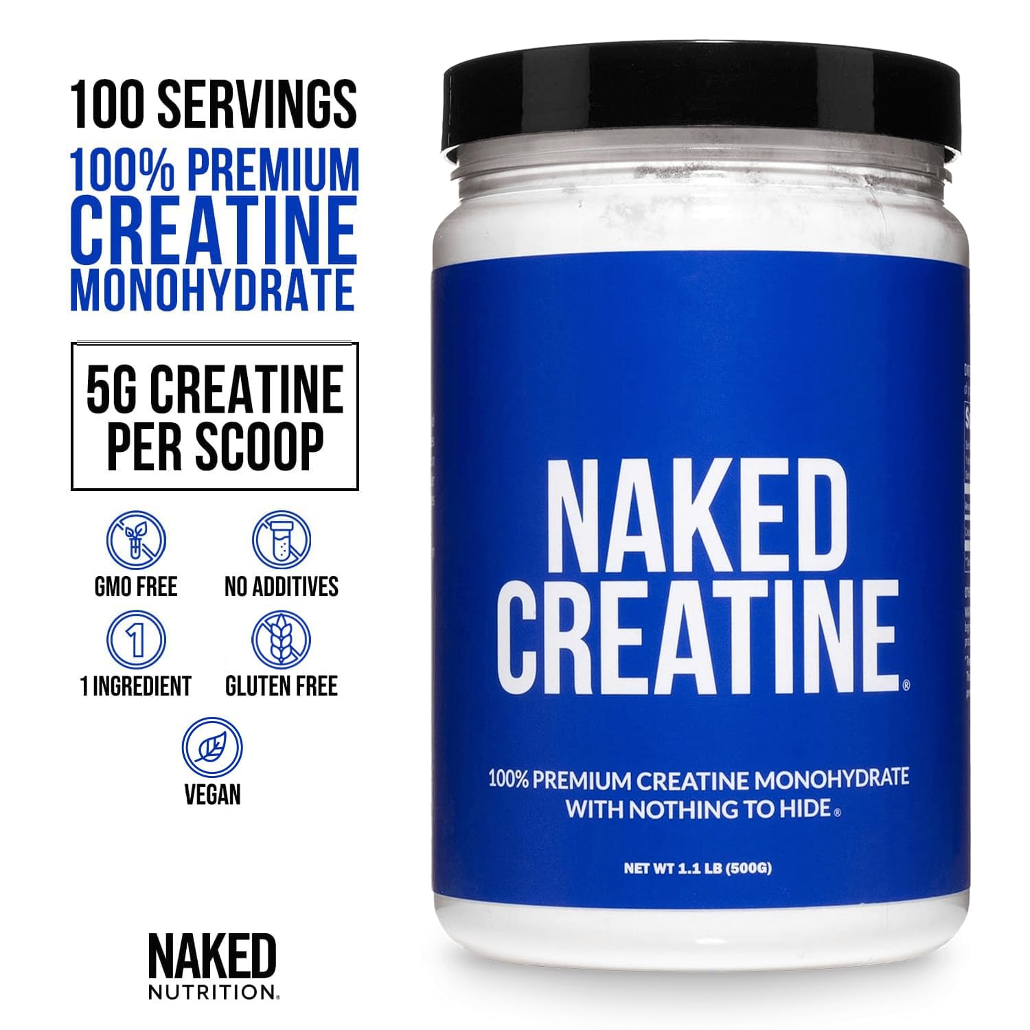 unflavored creatine for pure energy