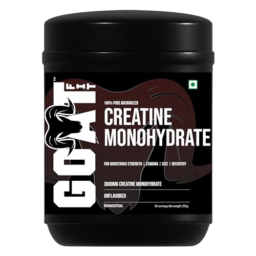 Unflavored creatine for superior absorption