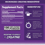 unflavored creatine for versatile mixing