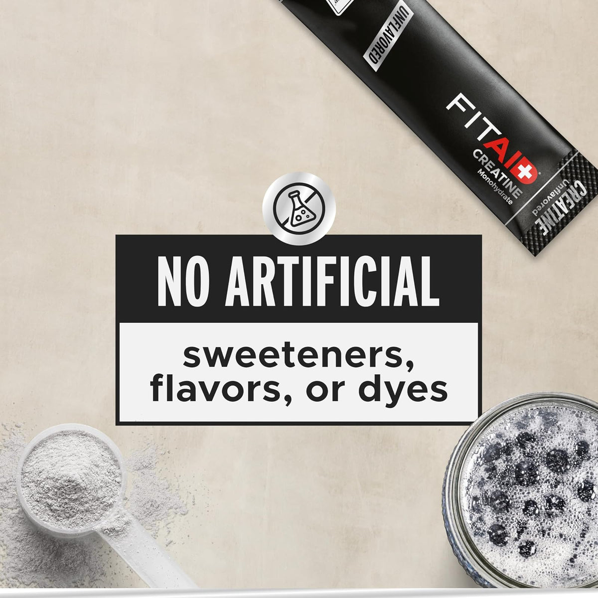 unflavored creatine for versatile mixing