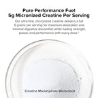 unflavored creatine for versatile use