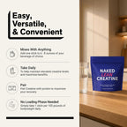 unflavored creatine for versatile use