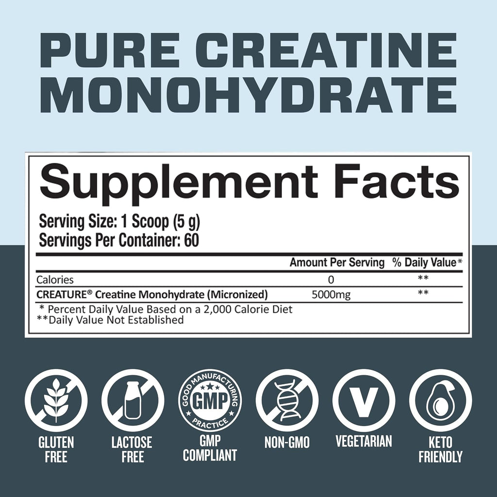 unflavored creatine for versatile use