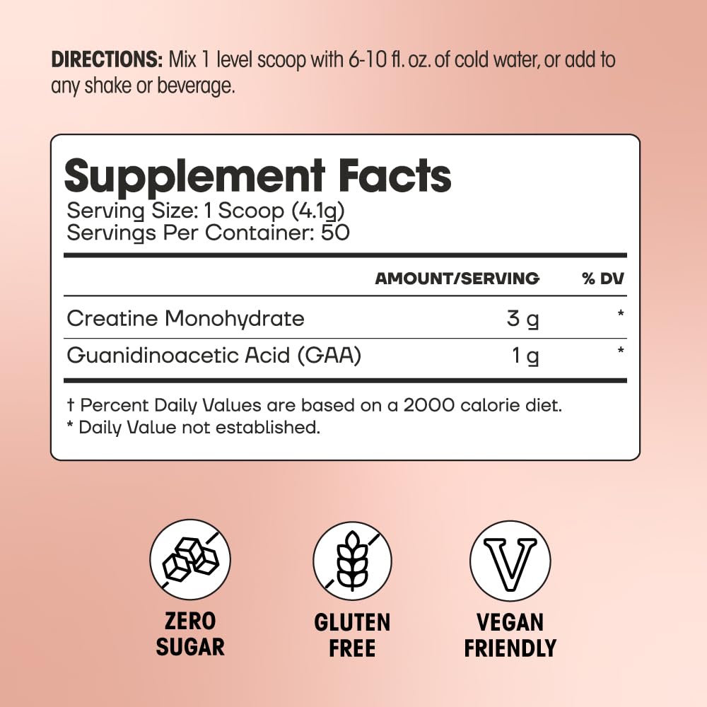 unflavored creatine for versatile use