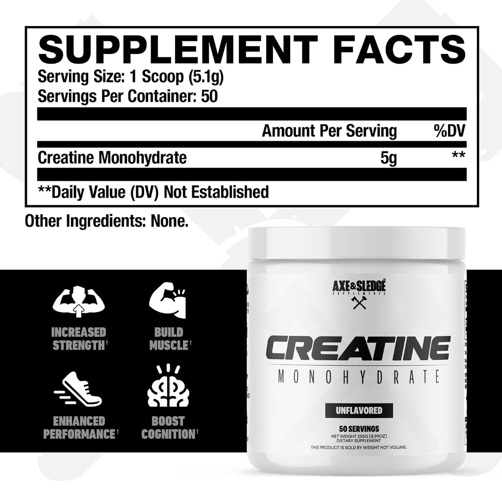 unflavored creatine for versatile use