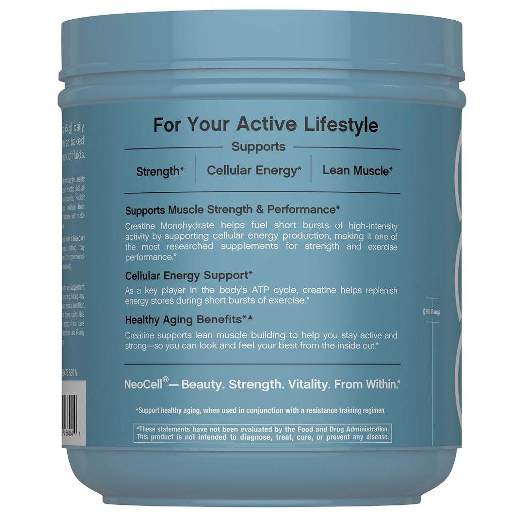 unflavored creatine for versatile use