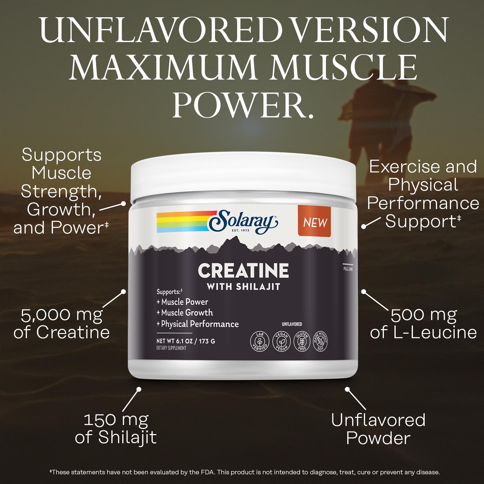 unflavored creatine for versatile use