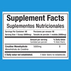 Unflavored creatine for versatile use