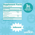 unflavored creatine monohydrate powder