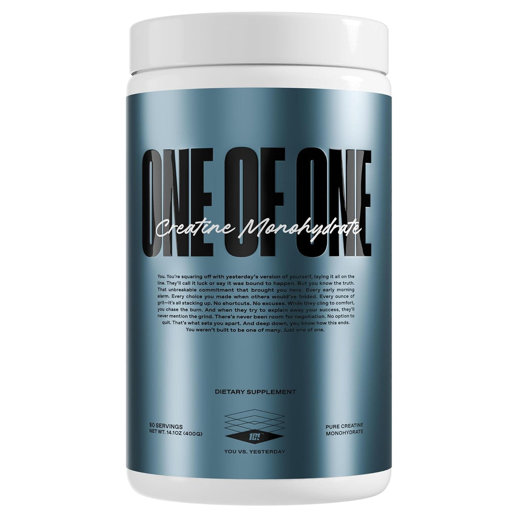 unflavored creatine monohydrate powder