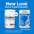 unflavored creatine monohydrate powder