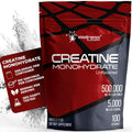 unflavored creatine monohydrate powder