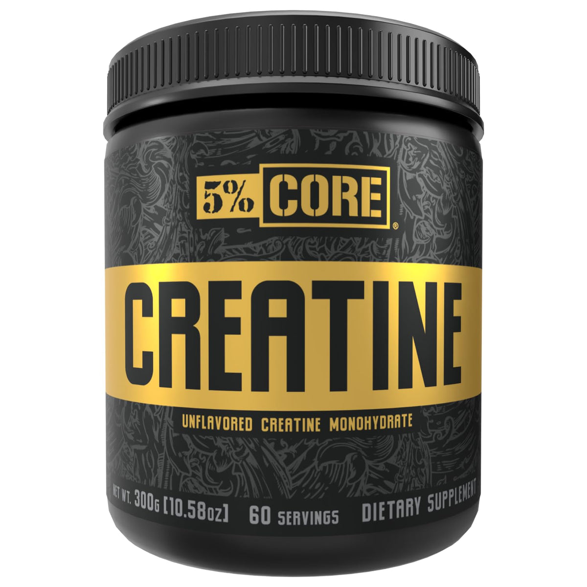 unflavored creatine monohydrate powder