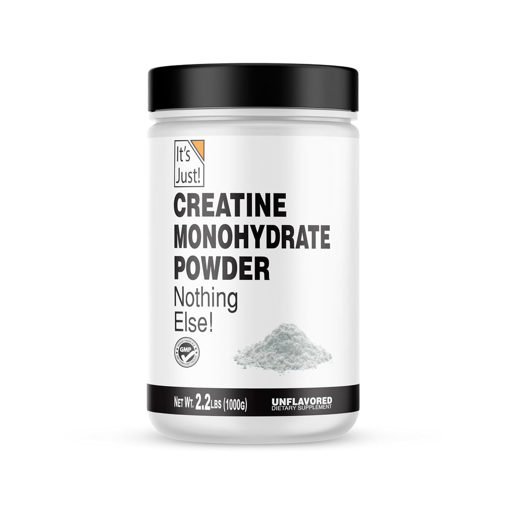 unflavored creatine monohydrate powder