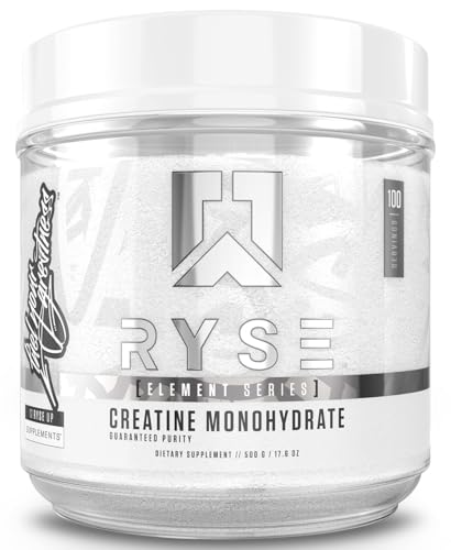 unflavored creatine monohydrate powder
