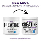 unflavored creatine monohydrate powder